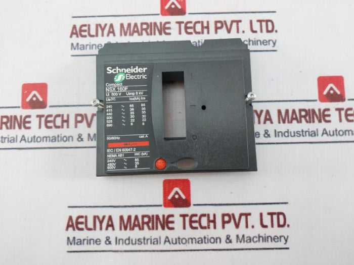 Schneider Electric Nsx 160F Circuit Breaker (Compact) Ui 800V 50/60Hz ...