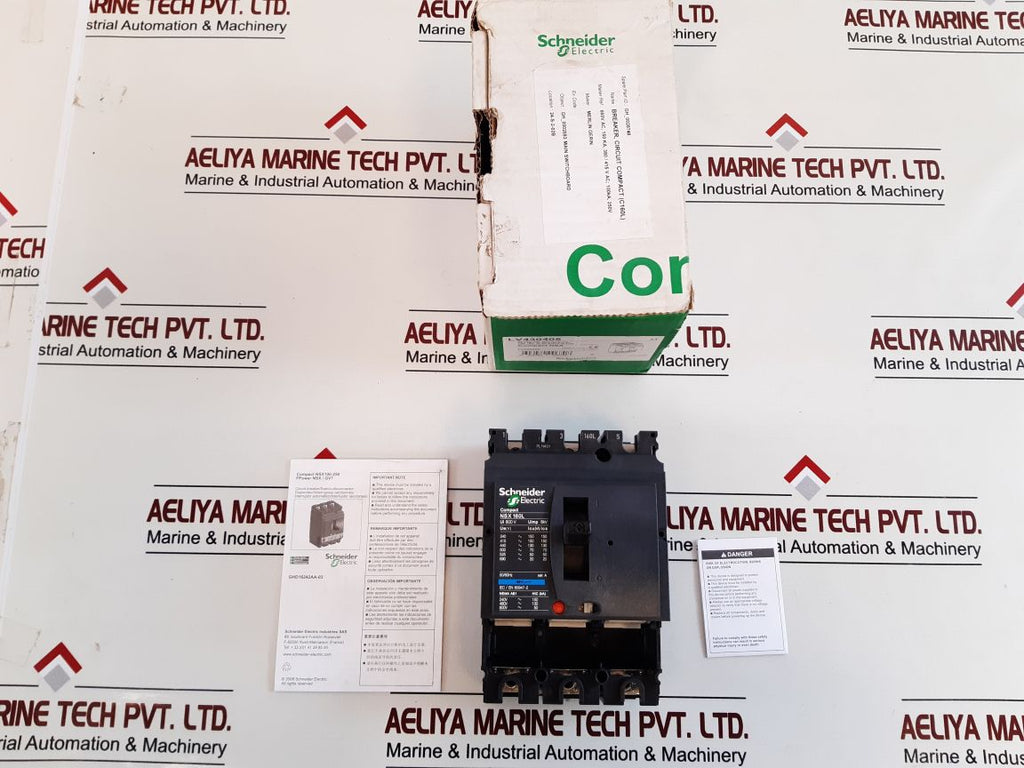 Schneider Electric Lv430405 Circuit Breaker Basic Frame Compact Nsx160 ...