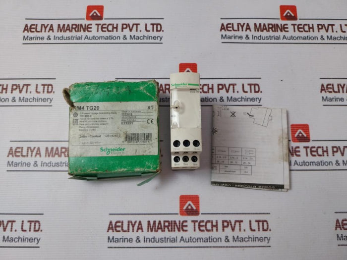 Schneider Electric Rm4Tg20 Voltage Monitoring Relay 3 Phase 50/60Hz ...