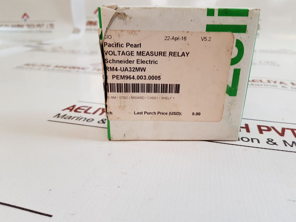 Schneider electric rm4ua32mw voltage measurement relay – Aeliya Marine