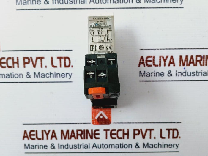 Schneider Electric Rxm2Lb2Bd Miniature Plug-in Relay With Plug-in Sock ...