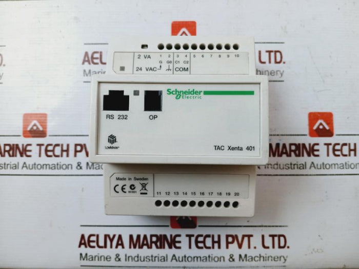 Schneider Electric Tac Xenta 401 Programmable Controller 24 Vac 3-723 ...