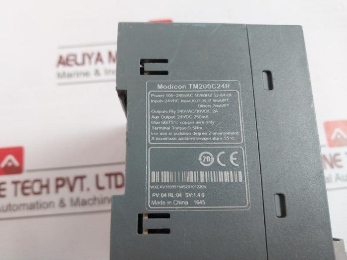 Schneider Electric Tm200C24R Modicon Logic Controller Module 220Vac 24 ...