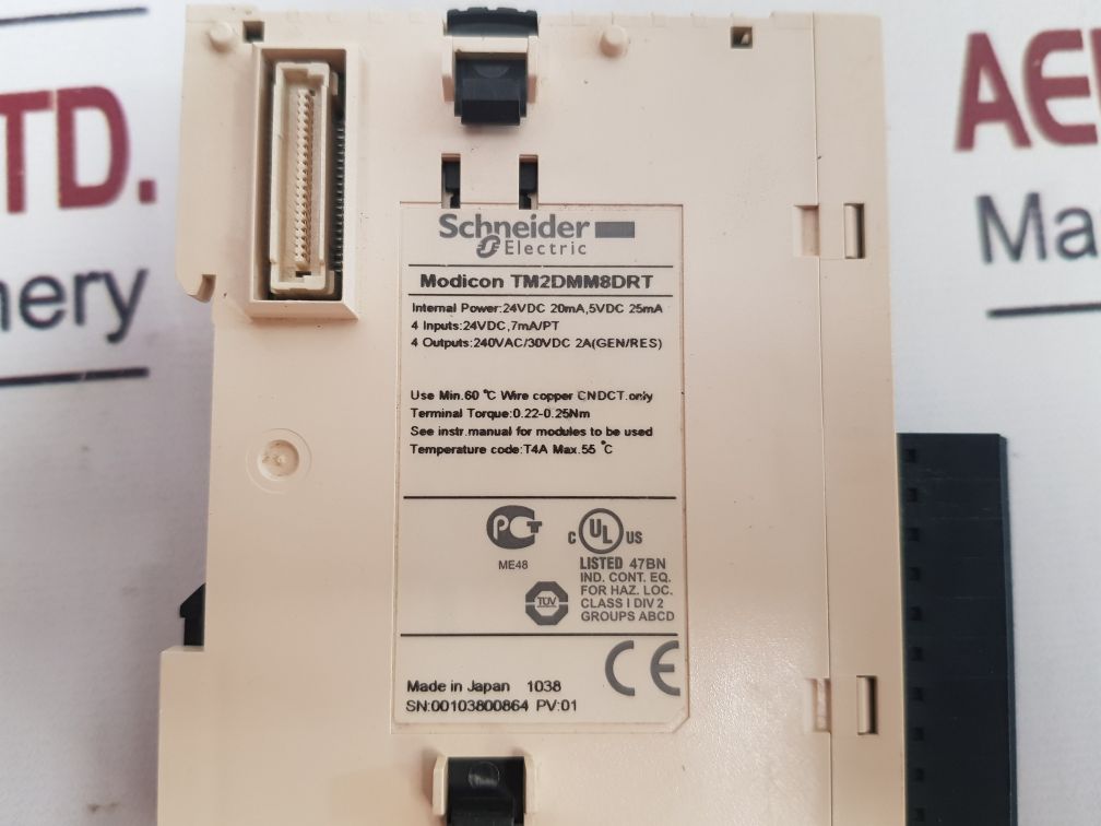 Schneider Electric Modicon Tm2Dmm8Drt Plc Expansion Module – Aeliya Marine