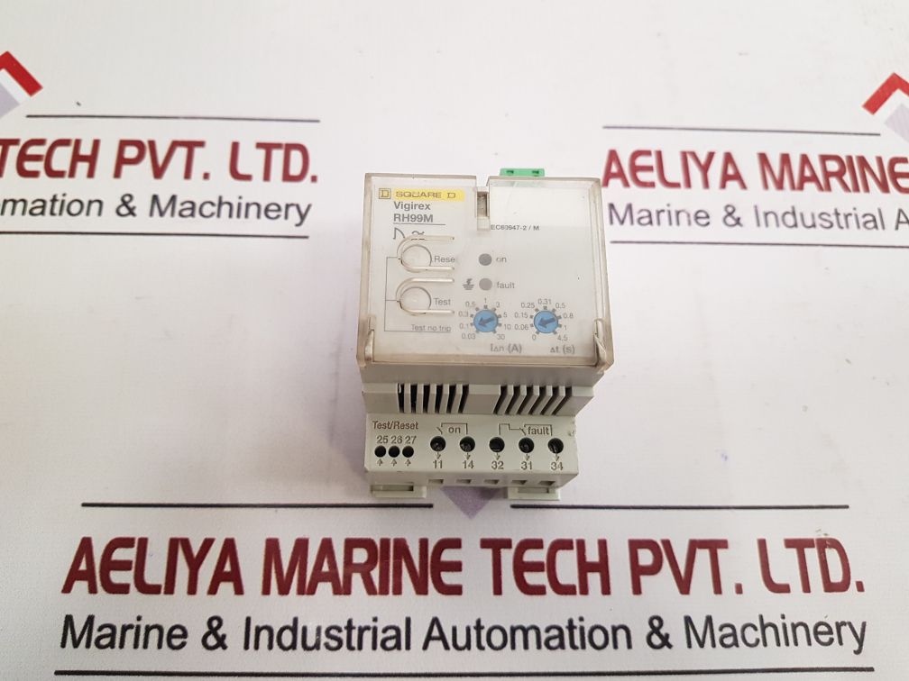 Schneider Electric Vigirex Rh99M Ground Fault Relay – Aeliya Marine