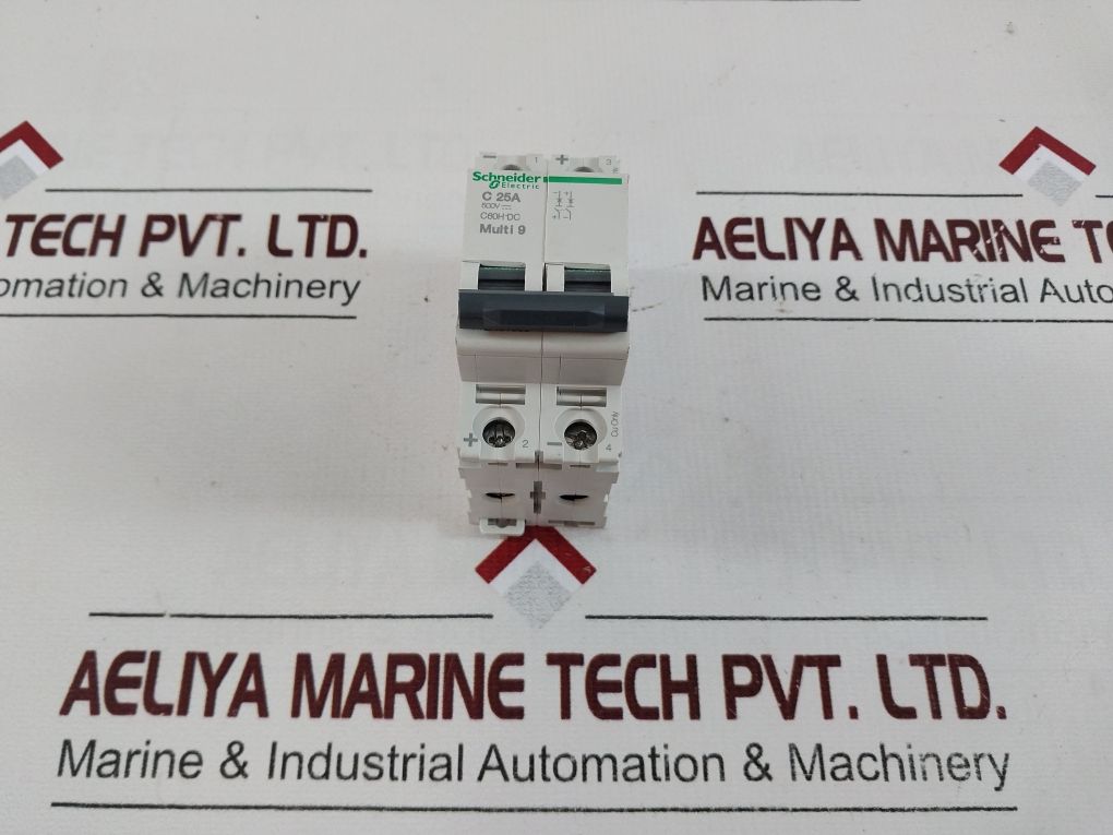 Schneider/Merlin Gerin C25A 2-pole Circuit Breaker Multi 9 C60H-dc ...