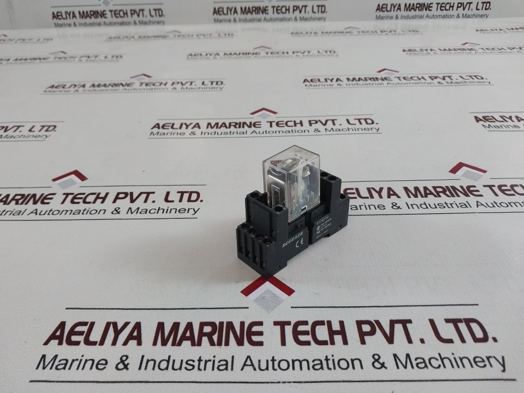 Schrack Pt78704 Relay Socket With Szr-my4-n1 Magnetic Relay – Aeliya Marine