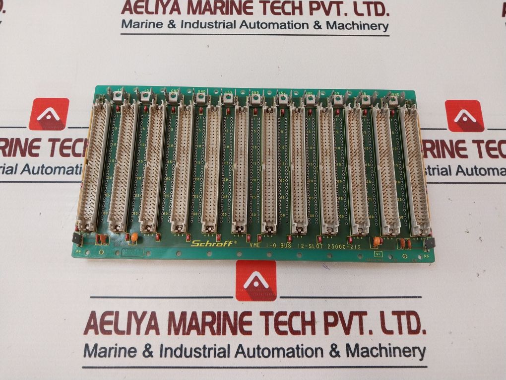 Schroff 23000-212 Vme 1-0 Bus 12-slot Backplane Pcb Module – Aeliya Marine