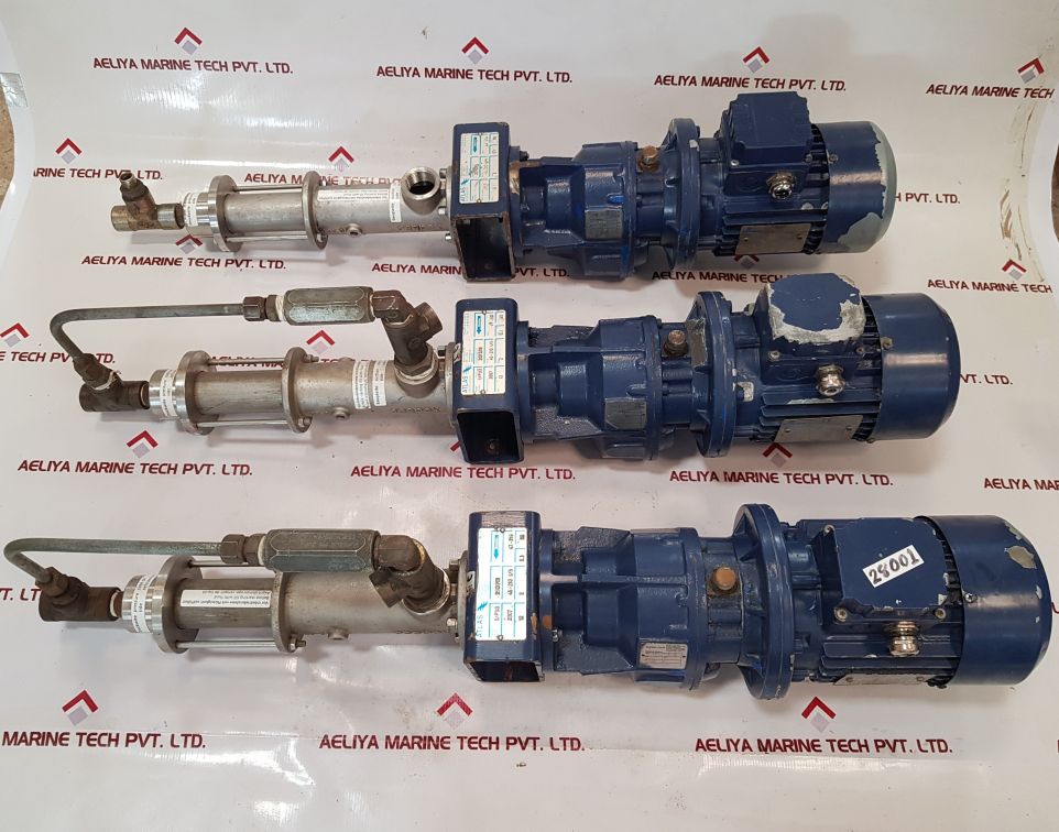 Seepex Atlas Incinerators Rf 40/2 Geared Motor Pump – Aeliya Marine