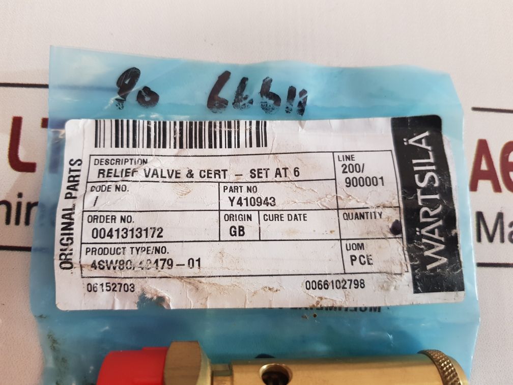 Seetru Tuv Sv 17 893 8 Relief Valve – Aeliya Marine