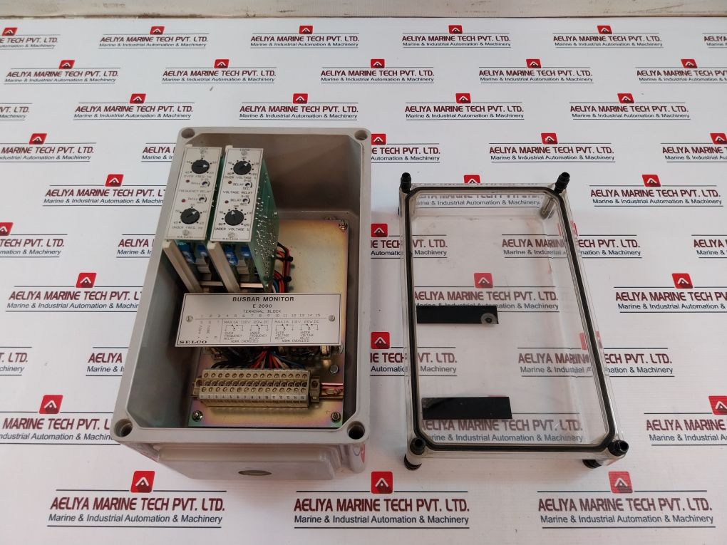Selco E2000 Busbar Monitor Terminal Block E2100/E2200 Voltage Relay 44 ...