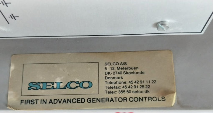 Selco E7600 Phase Comparator – Aeliya Marine