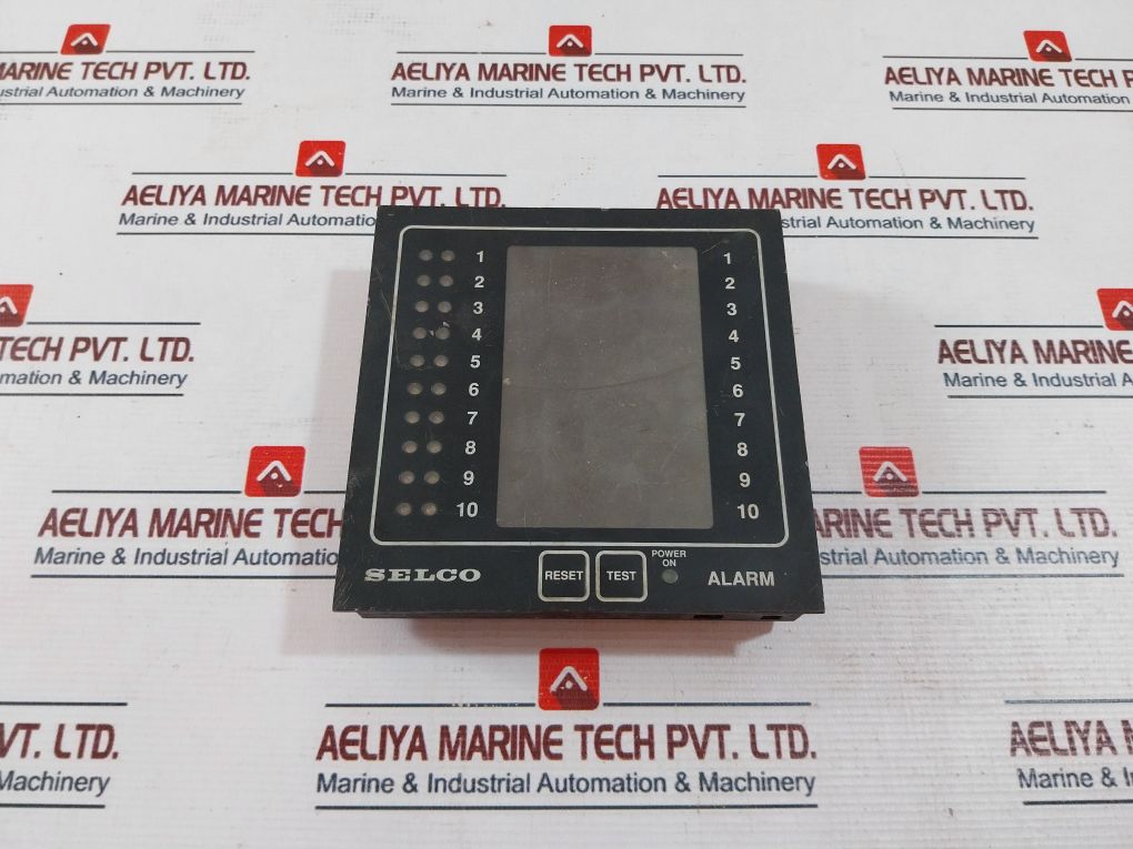 Selco M1000-24-10B Alarm Monitor Control Panel 24V – Aeliya Marine