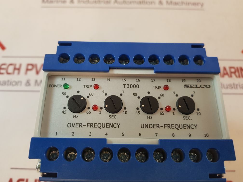Selco t3000.0020 frequency relay – Aeliya Marine Tech Pvt. Ltd.