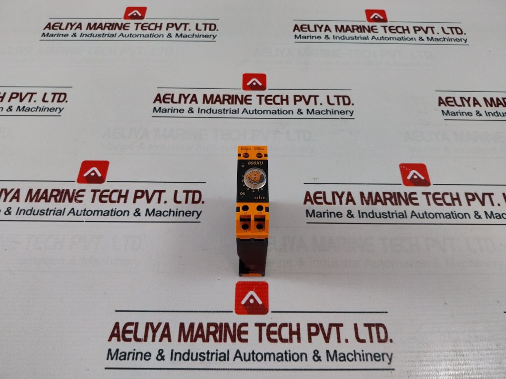 Selec 800 Xu-cu Din Rail Timer 5A 250V Ac/24V Dc – Aeliya Marine