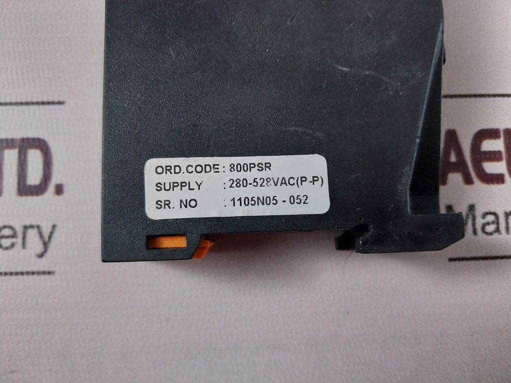 Selec 800Psr Phase Sequence Relay – Aeliya Marine