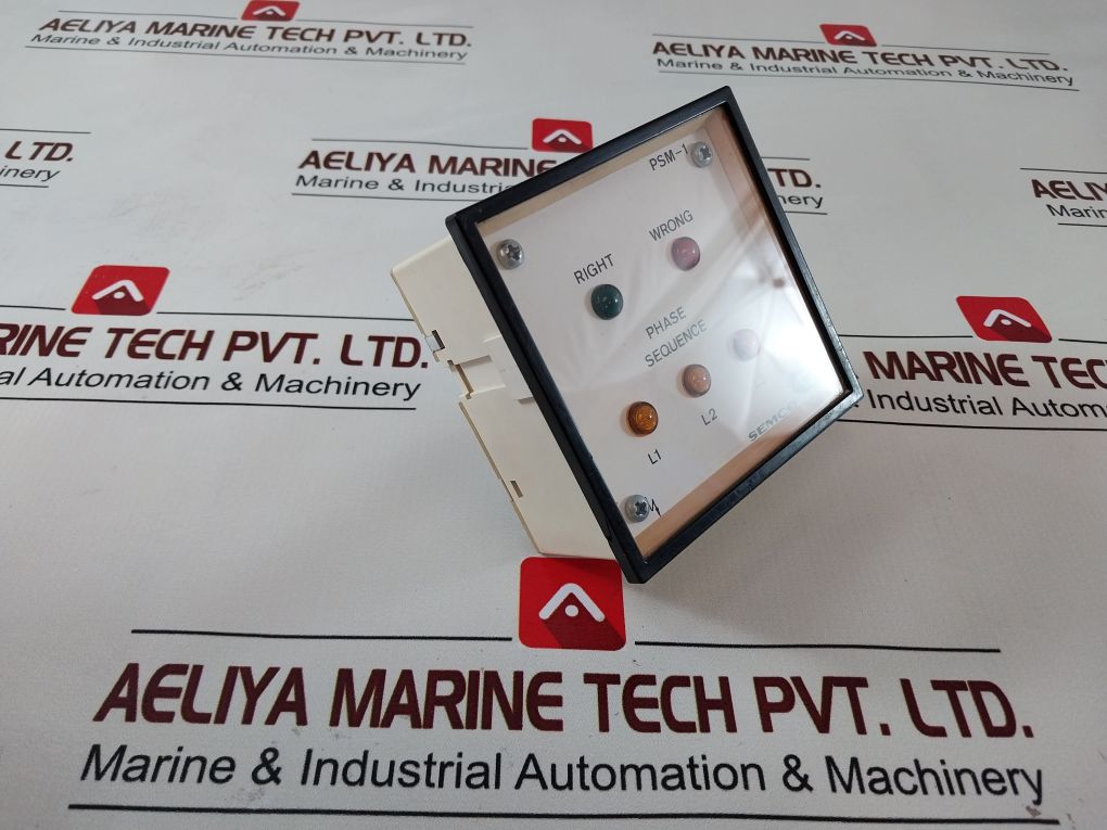 Semco Psm-1 Phase Sequence Monitor Meter – Aeliya Marine