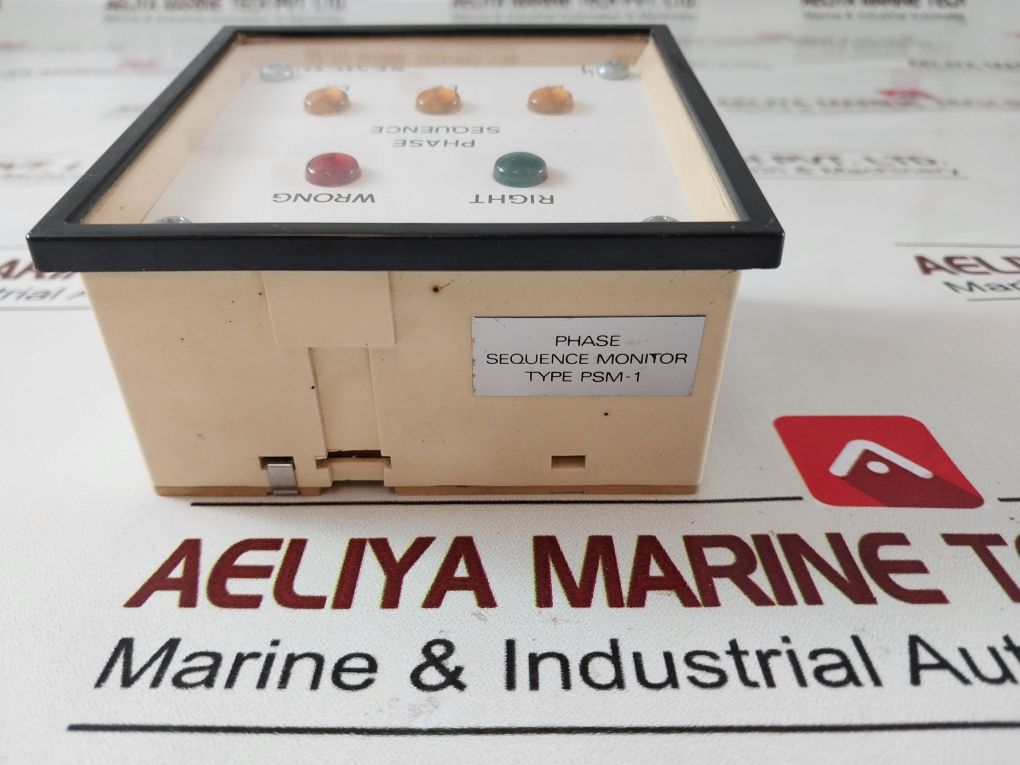 Semco Psm-1 Phase Sequence Monitor Meter – Aeliya Marine