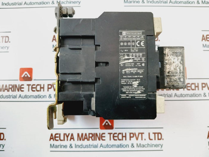 Telemecanique Lc1 D5011 Contactor With La1 Dn11 Auxiliary Contact Bloc ...