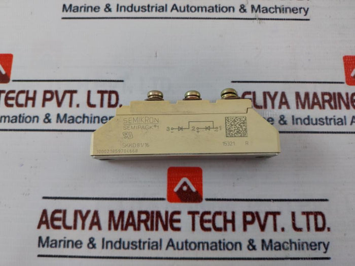Semikron Skkd 81/16 Rectifier Diode – Aeliya Marine