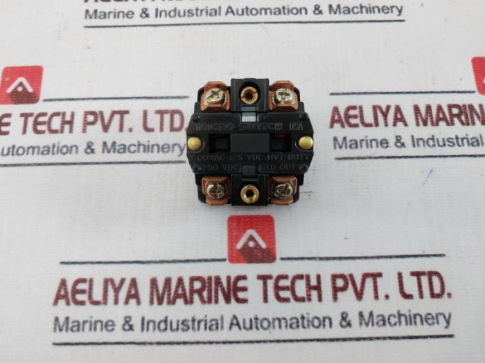 Senasys Ptcc Micro Switch Contact Block 600Vac-125 Vdc-hvy Duty 250 Vd – Aeliya Marine