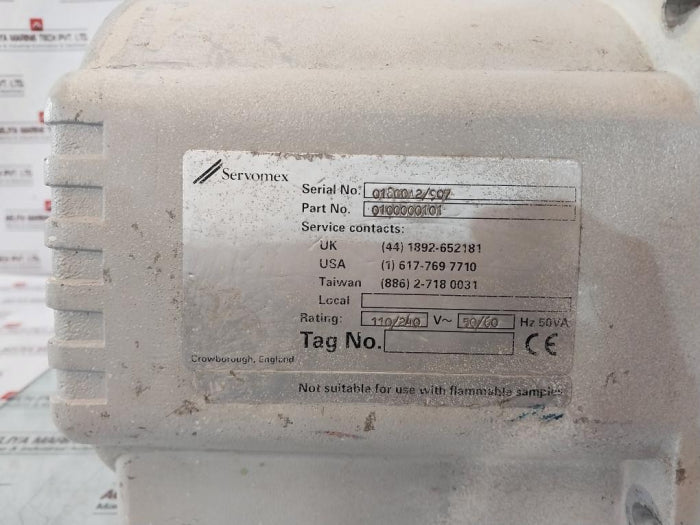 Servomex Xendos 1800 Oxygen Analyzer 0100000101 50/60Hz – Aeliya Marine