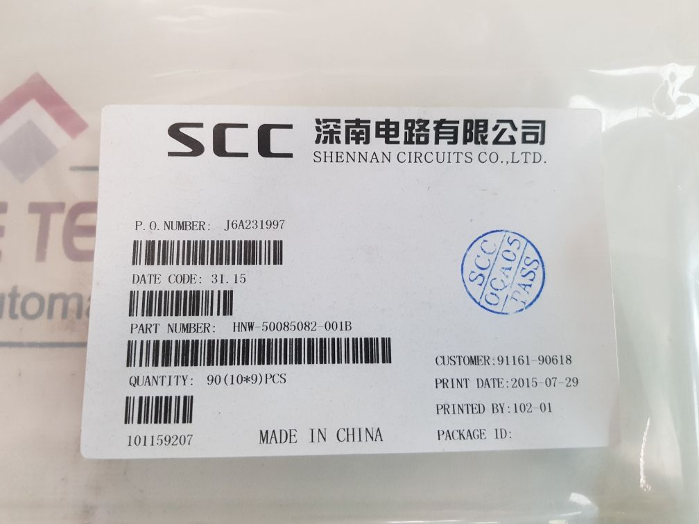 Shennan circuits hnw-50085082-001b pcb card – Aeliya Marine