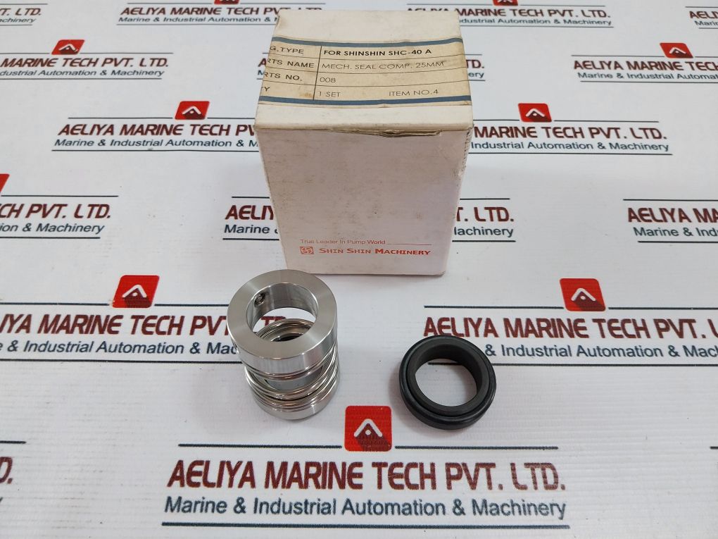 Shin Shin Machinery Shc-40 A Pressure O-ring Mechanical Seal Set 25Mm ...