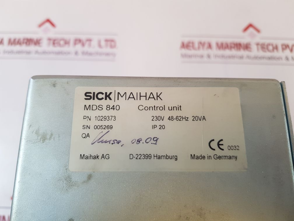 Sick Maihak Mds 840 Control Unit – Aeliya Marine
