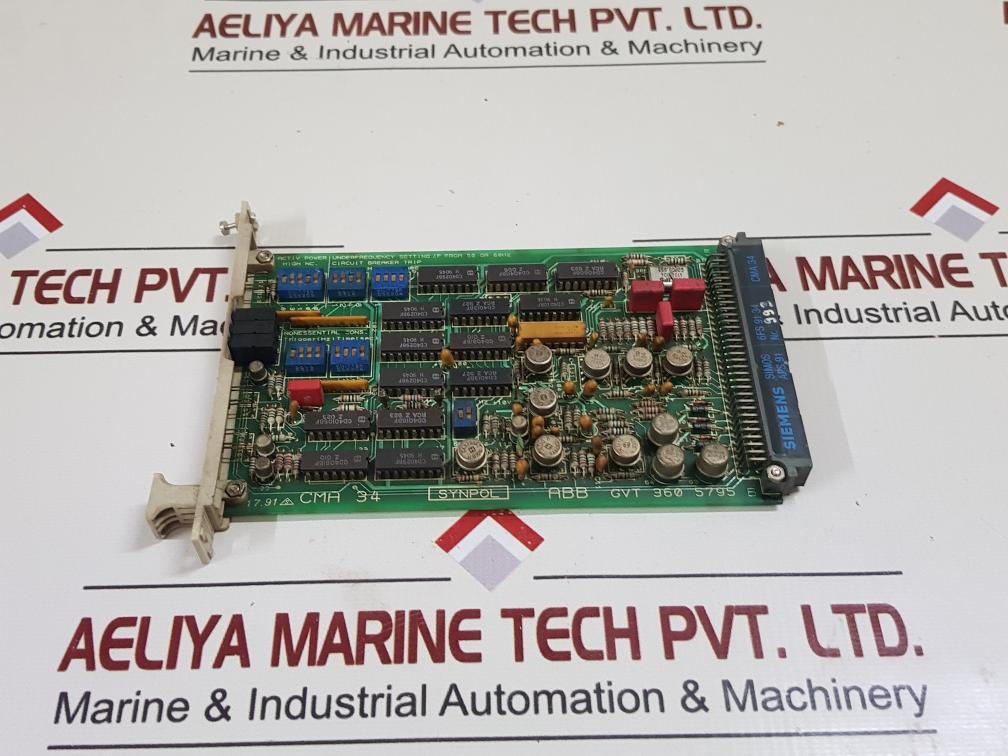 Siemens 22 Cma 34 Pcb Card Gvt 360 5795 – Aeliya Marine