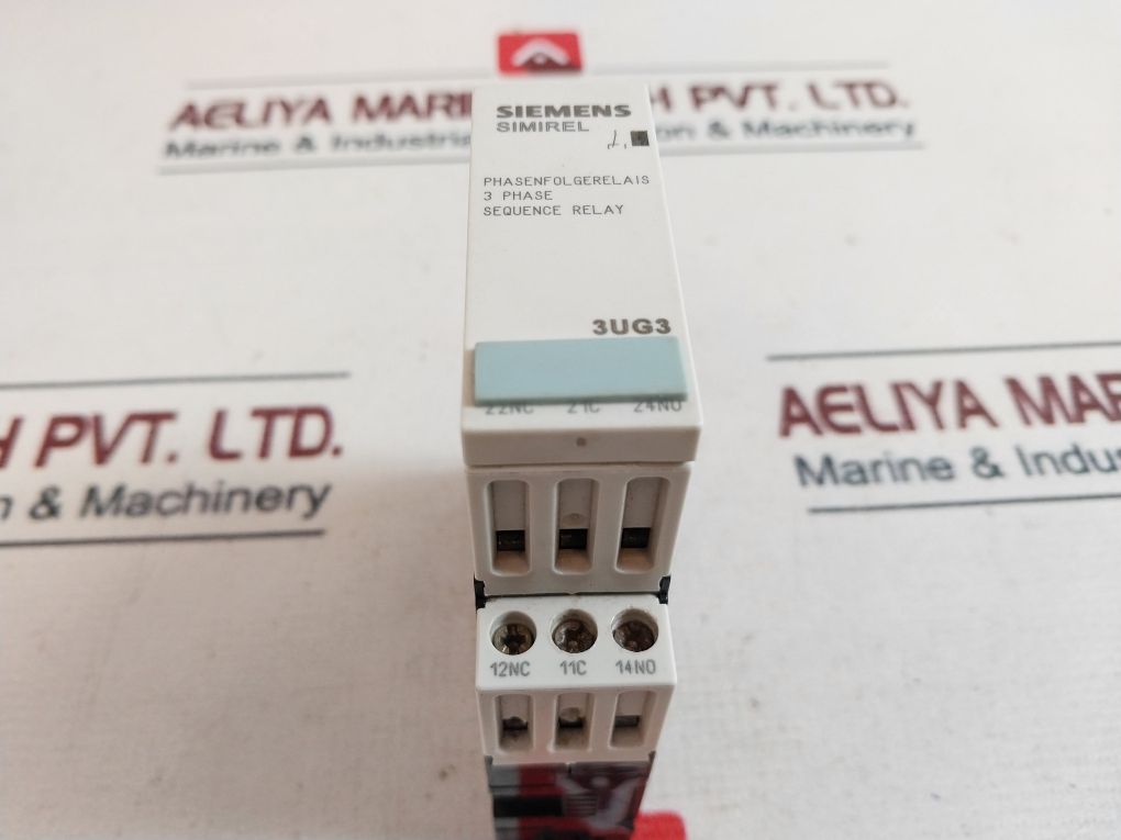 Siemens 3Ug3511-1Bq50 3 Phase Sequence Relay – Aeliya Marine