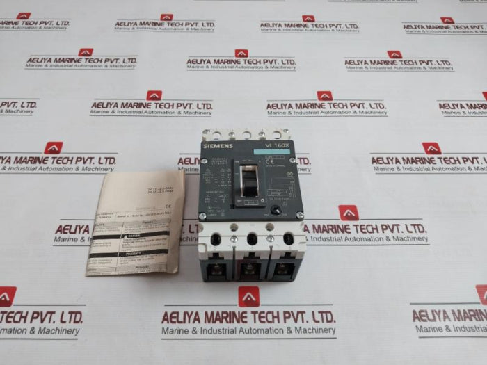 Siemens 3Vl1706-1Dd36-0Aa0 Sentron Vl Circuit Breaker 600A 50/60Hz Vl ...