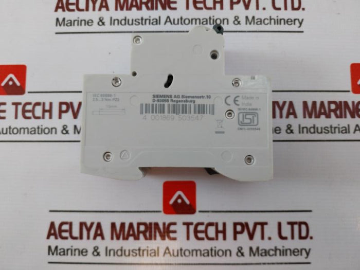 Siemens 5Sl42027Rc Miniature Circuit Breaker C2 415V 2-pole – Aeliya Marine