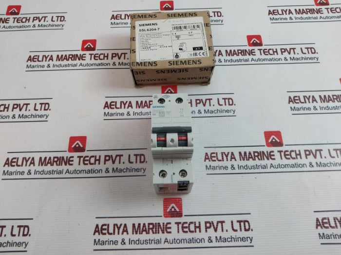 Siemens 5Sl6204-7 Mcb Miniature Circuit Breaker – Aeliya Marine