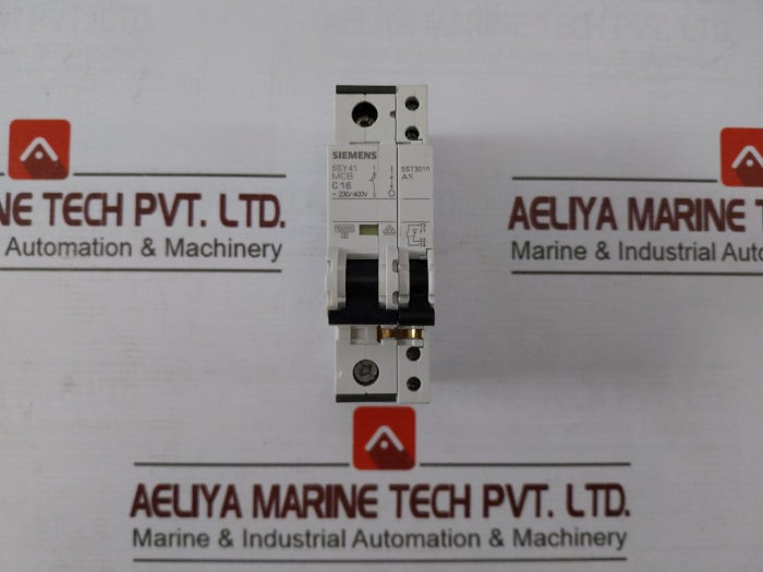 Siemens 5Sy4116-7 Mcb C16 Circuit Breaker 1-pole 230/400V 10Ka – Aeliya Marine