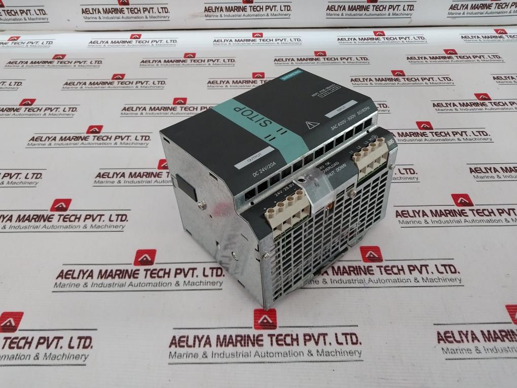 Siemens 6Ep1 436-3Ba00 Sitop Modular 20A 3 Ph Power Supply 400-500V 3A ...
