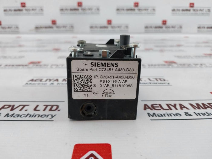 Siemens C73451-a430-d80 Pneumatic Valve Block – Aeliya Marine
