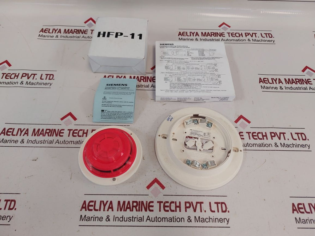 Siemens Hfp-11 Temperature Sensor Smoke Heat Fireprint Alarm Detector ...