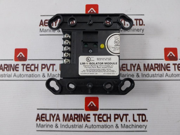 Siemens Lim-1 Line Isolator Module 94V – Aeliya Marine
