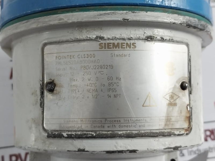 Siemens Pointek Cls300 Capacitance Level Switch 12-250V Ac/Dc – Aeliya ...