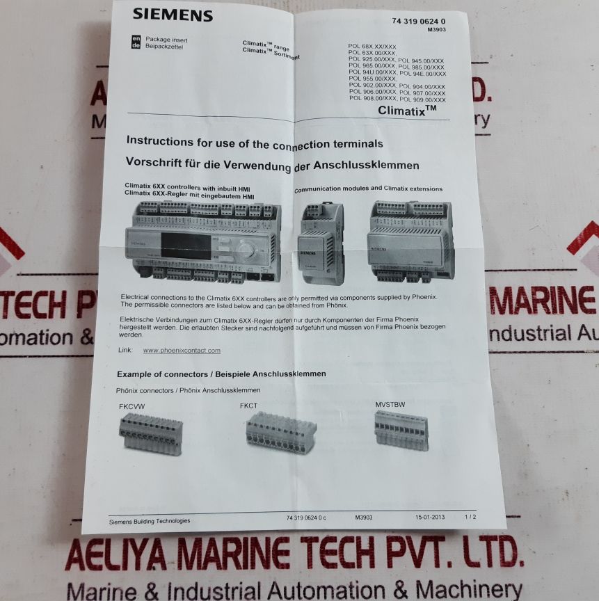 Siemens Pol687.70/Std Programmable Controller Set Rev. H – Aeliya Marine