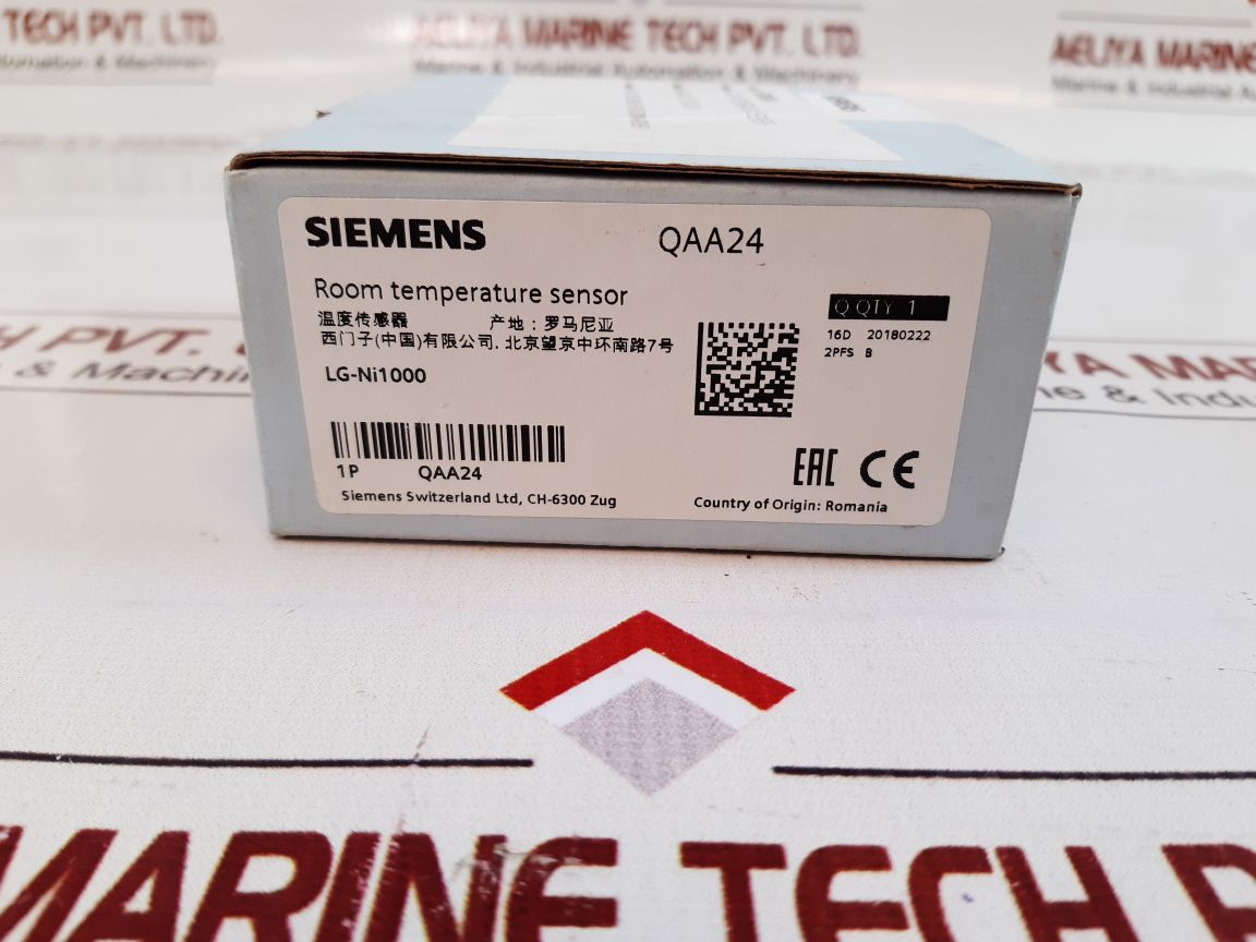 Siemens qaa24 room temperature sensor 24v max – Aeliya Marine