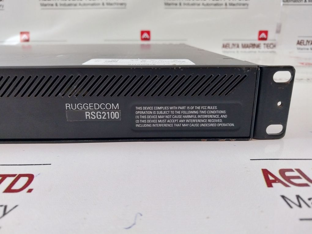 Siemens Ruggedcom Rsg2100Nc Industrial Network Switch – Aeliya Marine