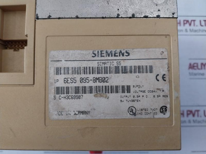Siemens Simatic S5-95U 6Es5 095-8Mb02 Compact Unit With Profibus Inter ...