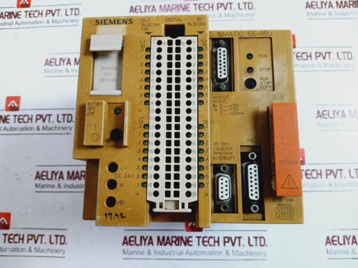 Siemens Simatic S5-95U Programmable Controller 24V Dc 1A – Aeliya Marine