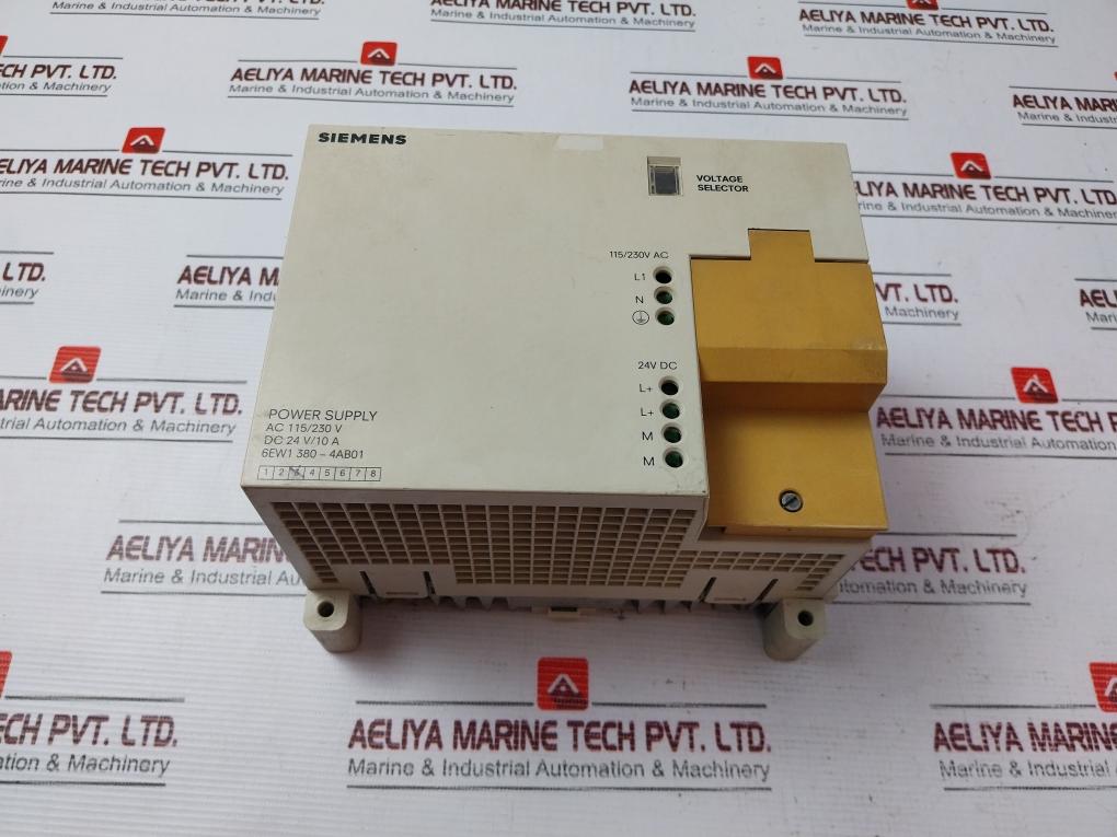 Siemens Sipac 6Ew1 380-4Ab01 Power Supply – Aeliya Marine