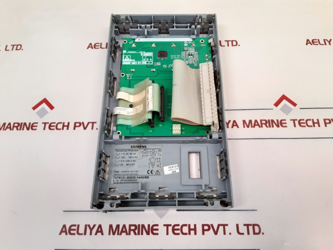 Siemens Siprotec 7Ut61 Transformer Protection Fornt Display 7Ut6121-2E ...