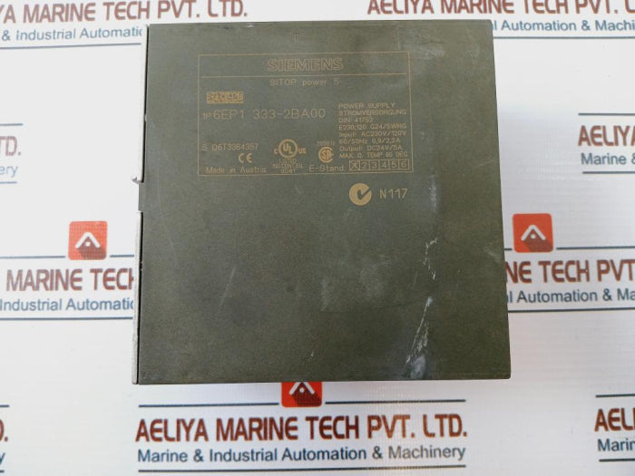 Siemens Sitop Power 5 6Ep1 333-2Ba00 Power Supply – Aeliya Marine