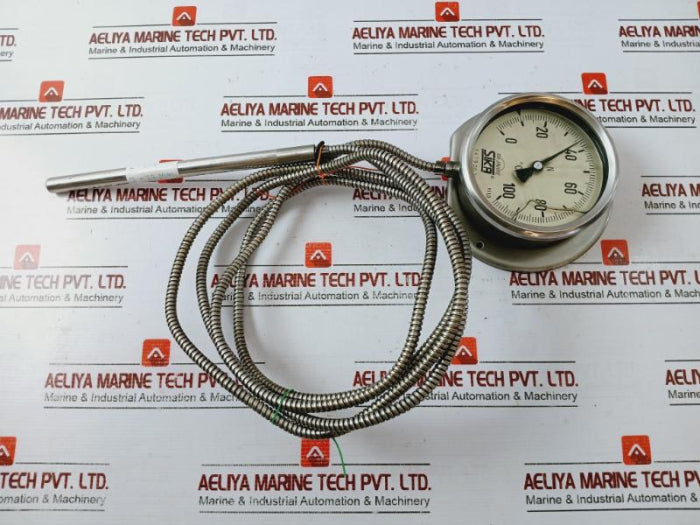 Sika 0-100C Gas Pressure Thermometer With Capillary Tube L-206 Mm/L-20 ...