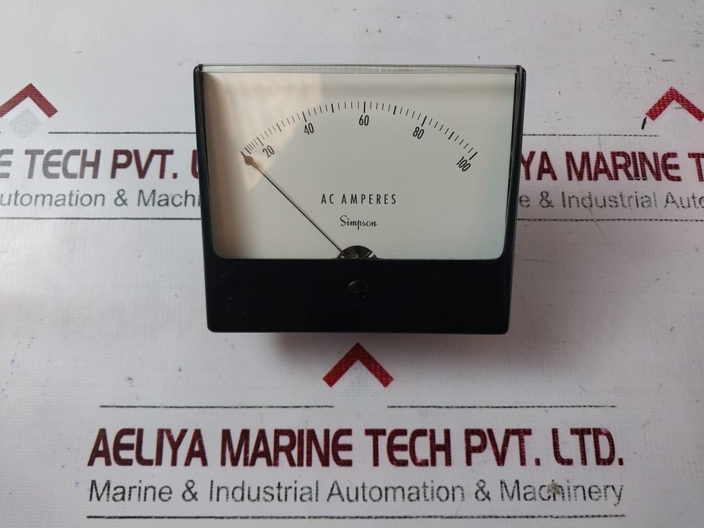 Simpson 0-100 Ac Amperes – Aeliya Marine Tech Pvt. Ltd.